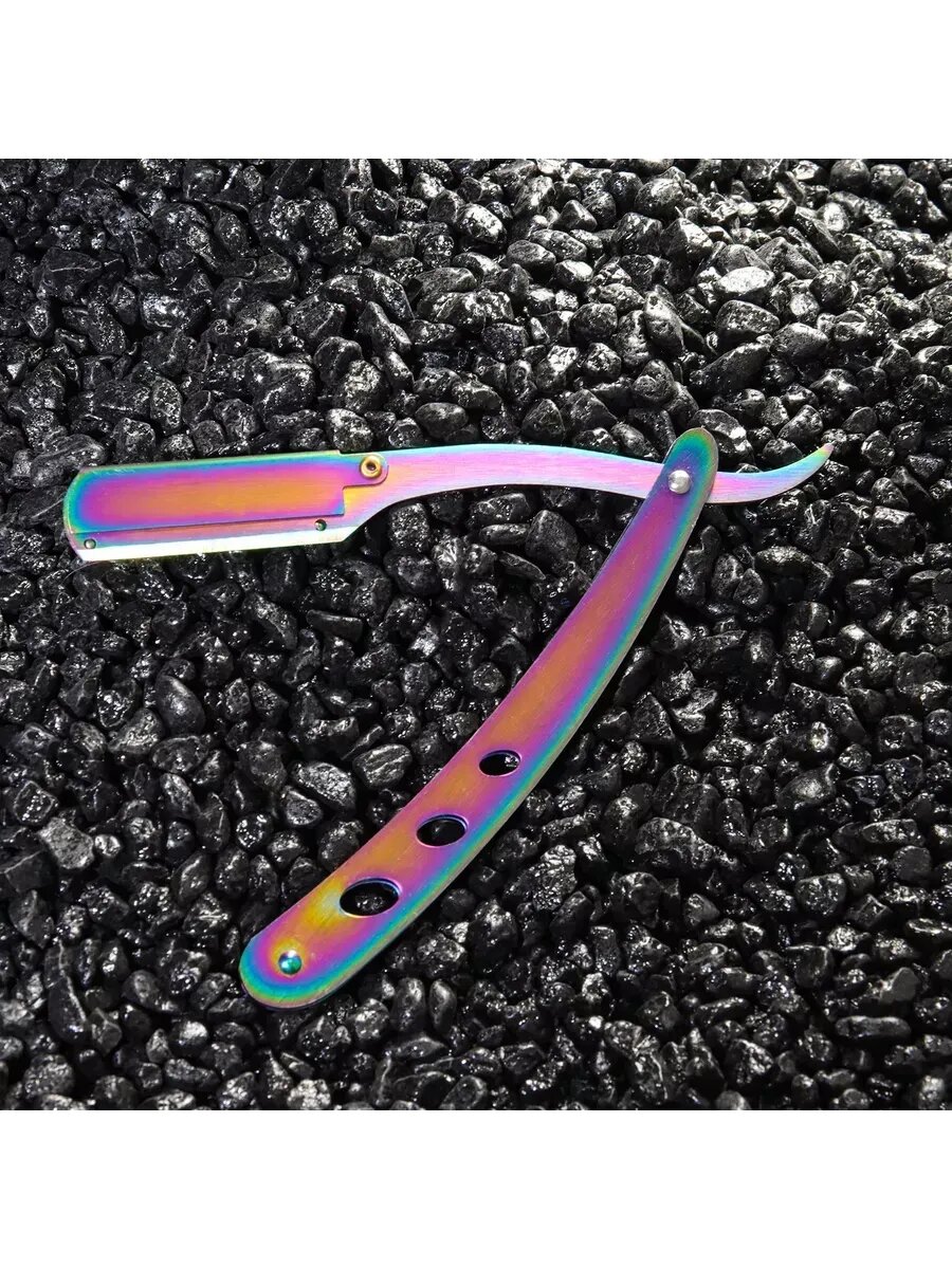 Опасная бритва Шаветт из нержавеющей стали, без лезвия