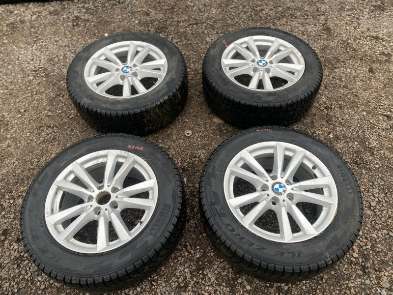 Диски BMW X5 E70 18" литые БУ 4шт с резиной