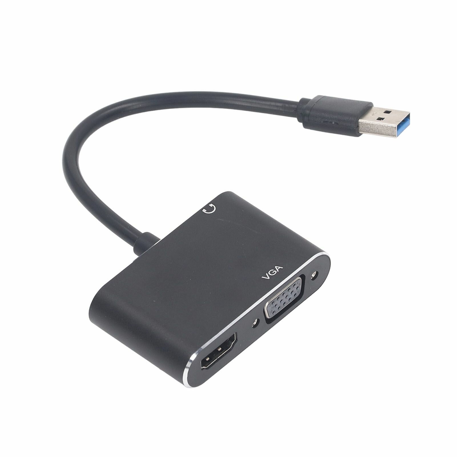 USB 3.0-HD/VGA адаптер нержавейка высокоскоростной