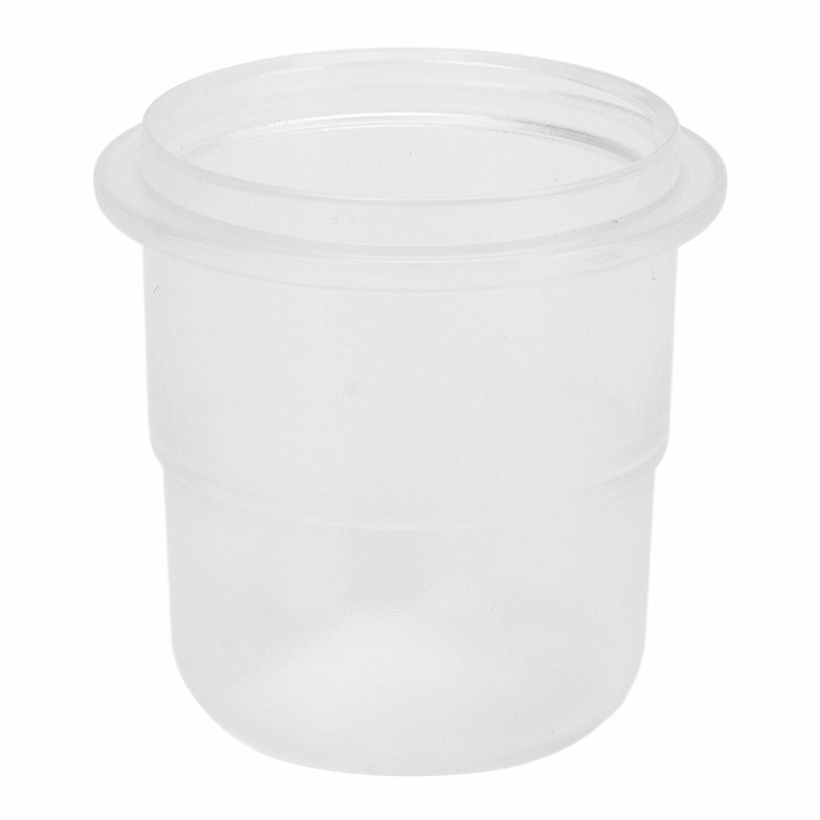 Чашка с дозировкой пластиковой профилактика утечки кофейная чашка для кофемашины Home Shop 58 мм заморожено прозрачный 58 -миллиметровый