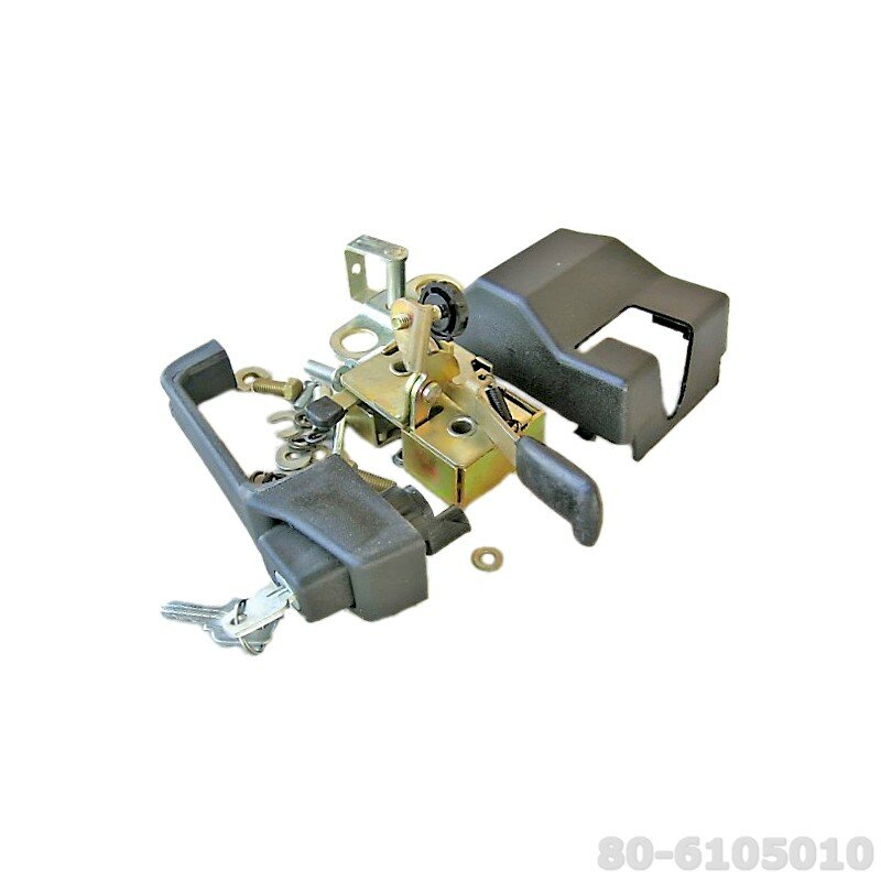 Замок двери 80-6105010 левый для колесных тракторов и экскаваторов марки МТЗ