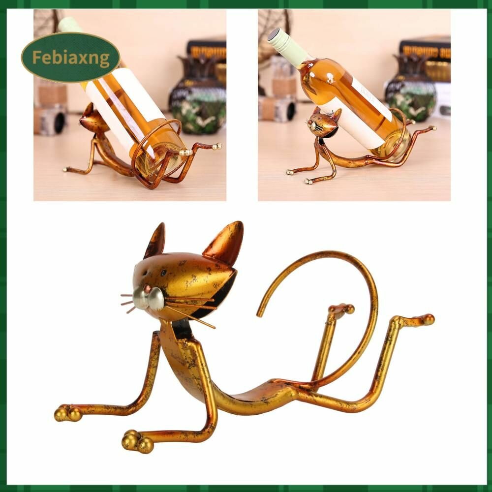 Держатель для вина в форме кошки, инновационный стиль, для дома и кухни