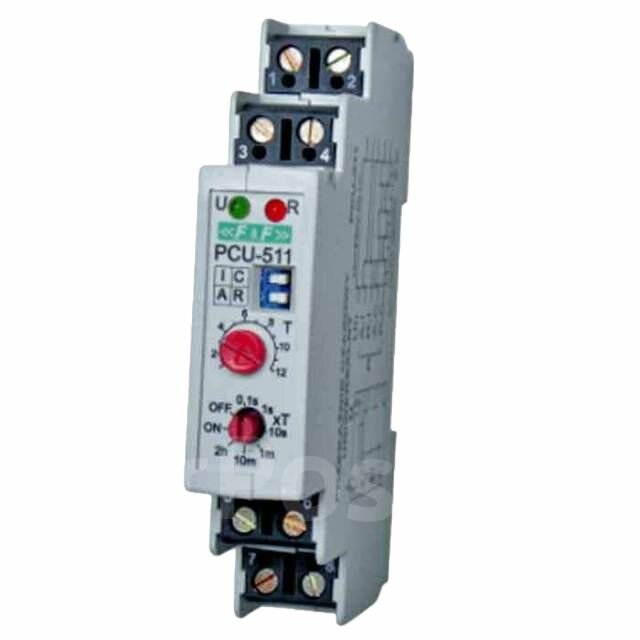 Реле времени Евроавтоматика F&F PCU-510, 220В, световая индикация