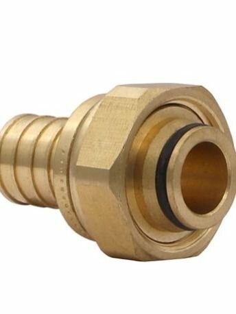 1шт. Переходник с накидной гайкой, муфта аксиал, евроконус 3/4 *16 VER-PRO VRP164C-A VIEIR