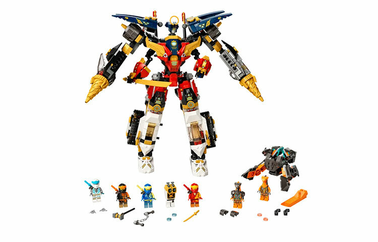 LEGO Phantom Ninja Collection Ninja Super Combination Mecha Building Blocks 1104pcs 71765 null