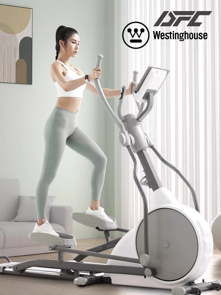 Электромагнитный эллиптический тренажёр DFC Westinghouse, складной