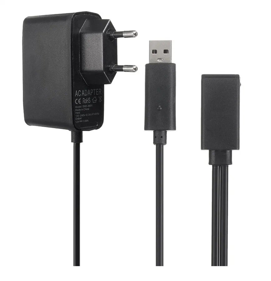 Блок питания адаптер сетевой для Kinekt с переходником для Xbox 360