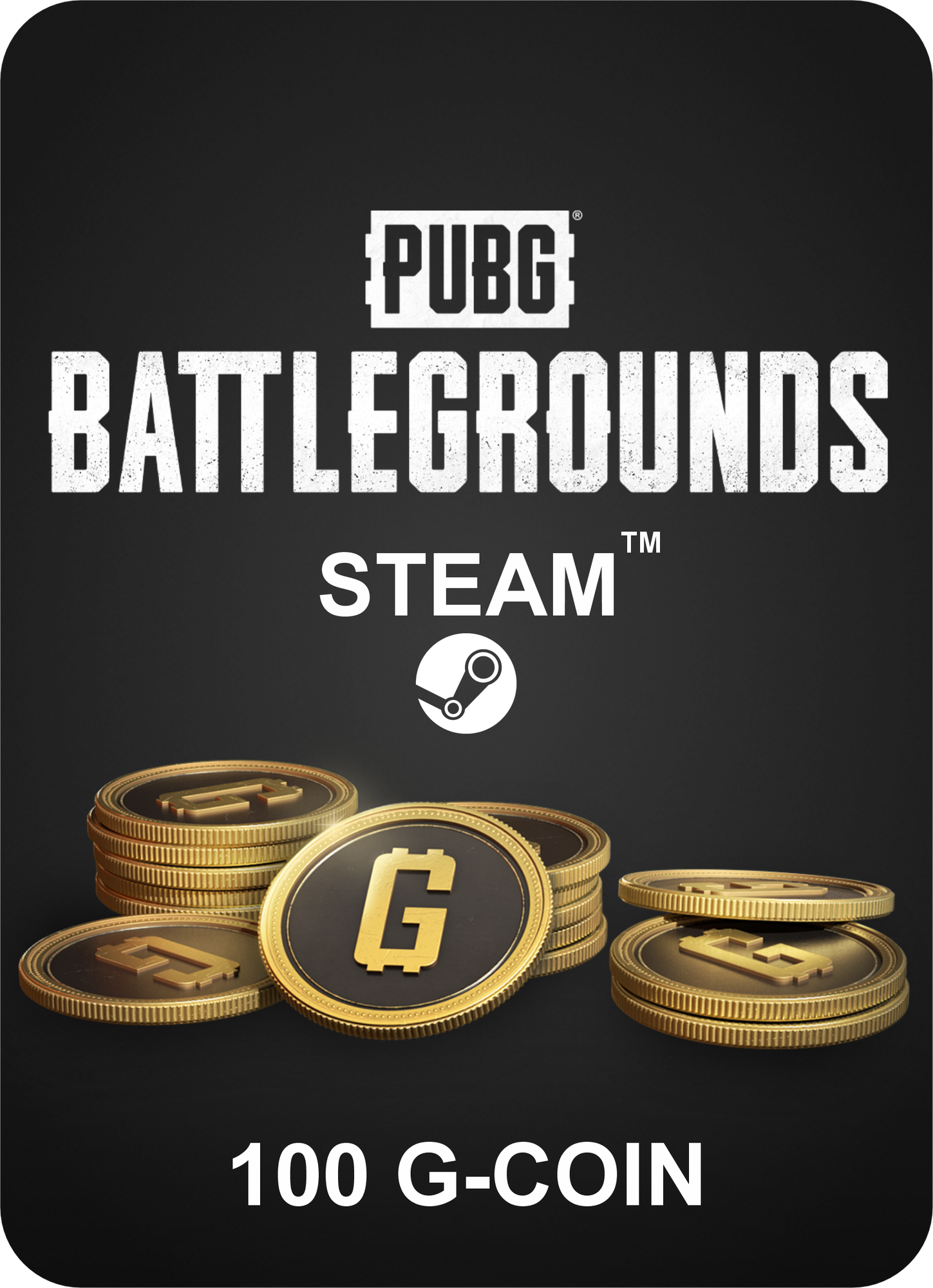 Подарочная карта PUBG Steam PC 100 G-Coin - Любой Регион / Gift Card PUBG Steam PC 100 G-Coin - Global