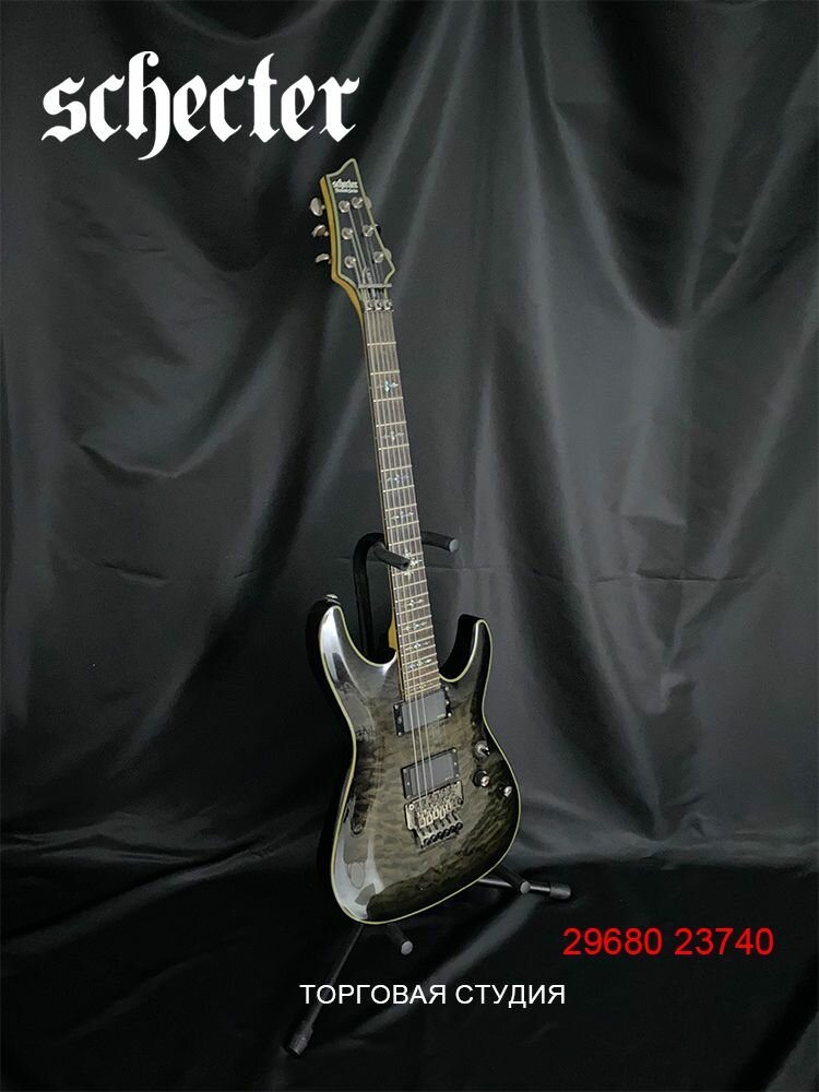 Schecter Damien-6/FR металл-гитара, Корея/Индонезия