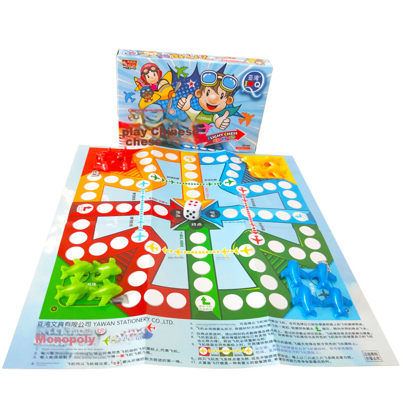 Dafuweng Game Board, Q Version Ludo, Board Game, Card Game, Chess-Style Board Game, 1007, Portable, Cartoon, Card Game