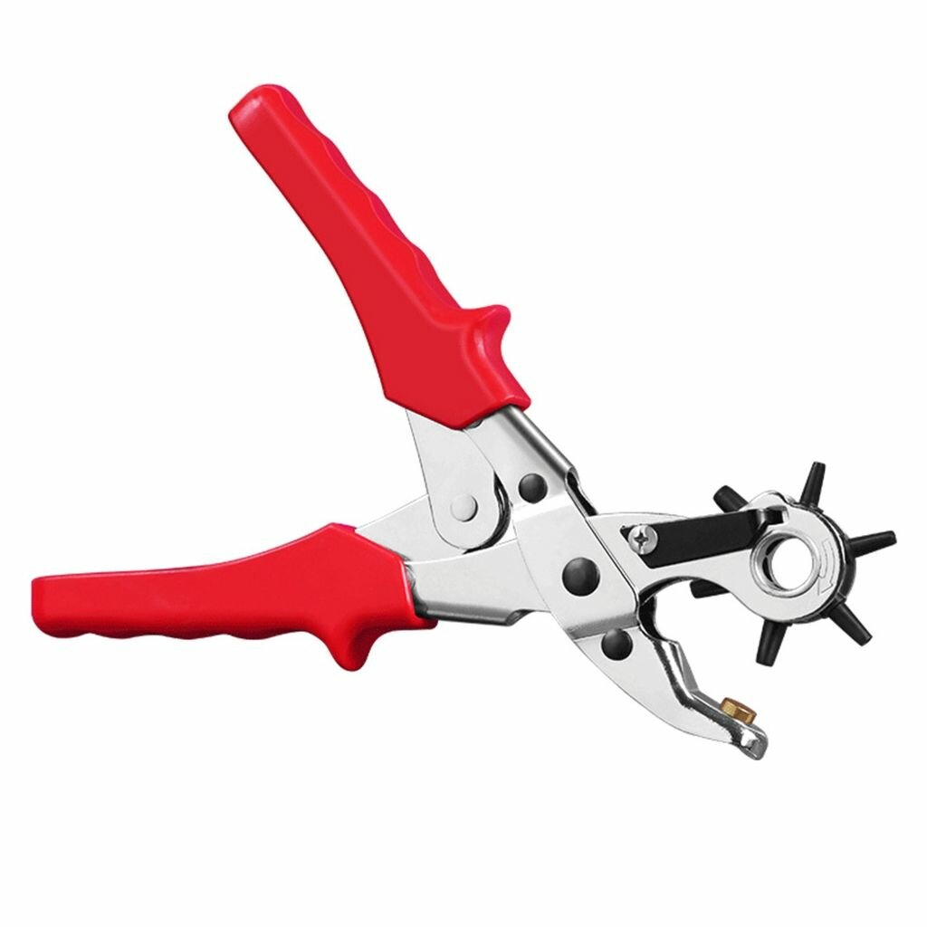 Дырокол для ремня, круглое плоское отверстие, инструмент для дырокола для брючного ремня-большой