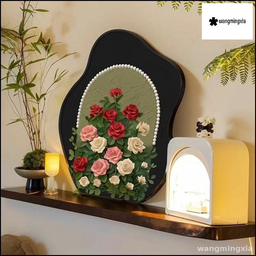 Эксклюзивная ретро роспись Перл роза