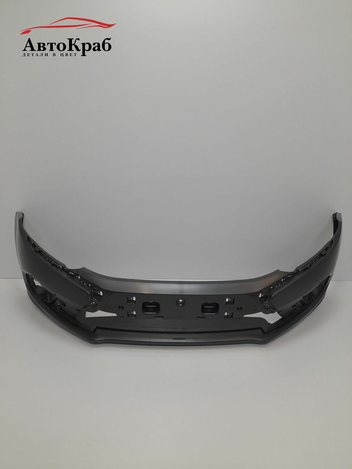 Бампер передний под покраску для Лада Гранта FL рестайлинг 2018 — 2025 г. 8450100957
