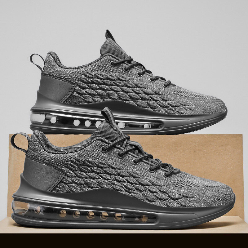 Летние мужские кроссовки Yeezy, дышащие, амортизирующие кроссовки с воздушной подушкой, размер плюс 48, модная мужская спортивная обувь, кроссовки для бега, 39-48.