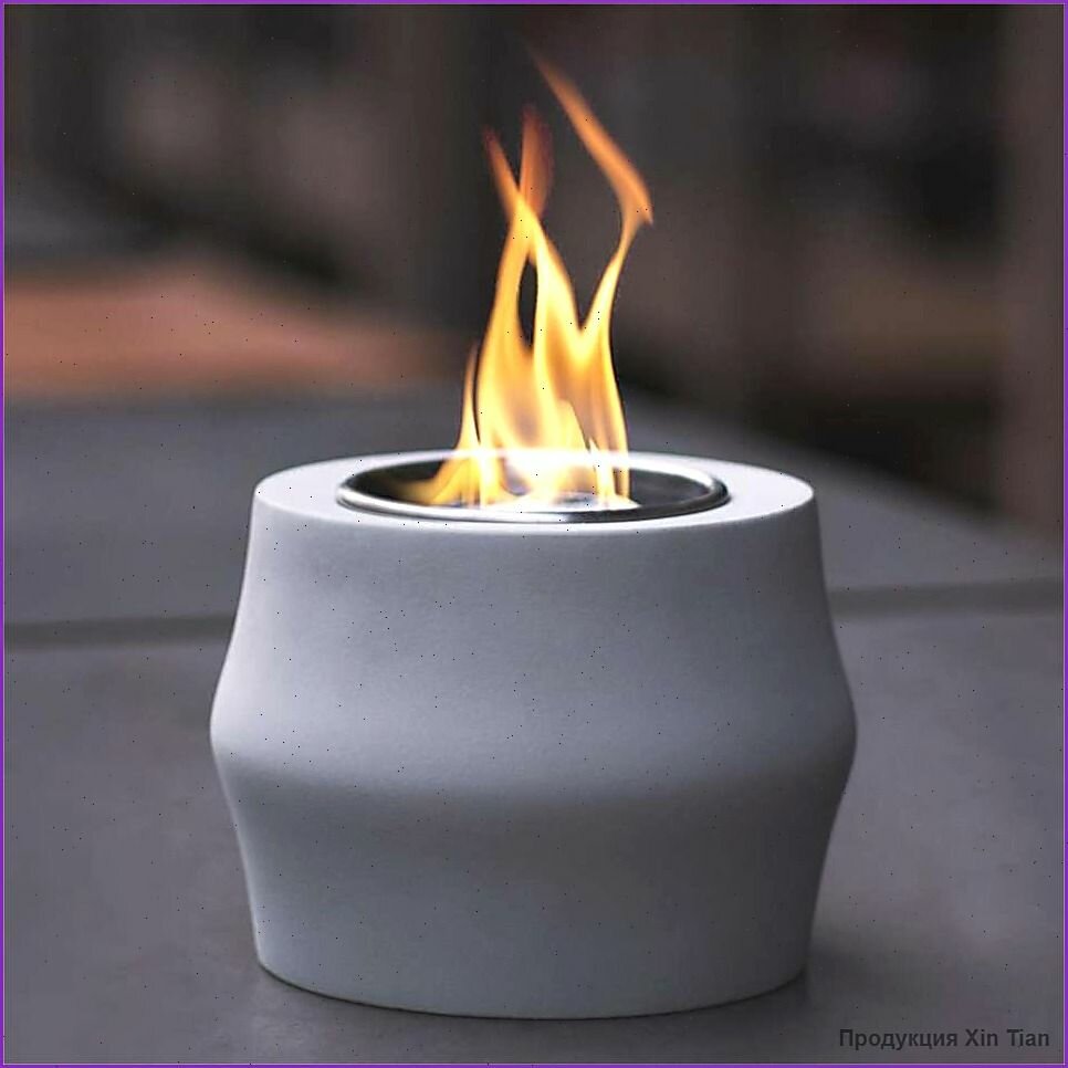 Мини-персональный рабочий стол, очаг, переносной садовый камин, биотопливный камин