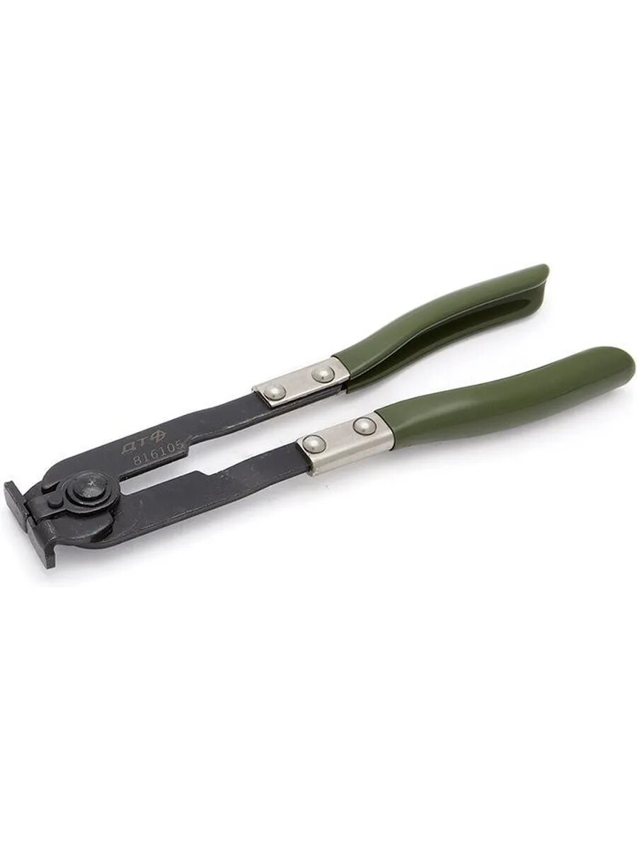 Клещи Дело техники, для хомутов шруса, 816105, зеленый, серебристый, черный