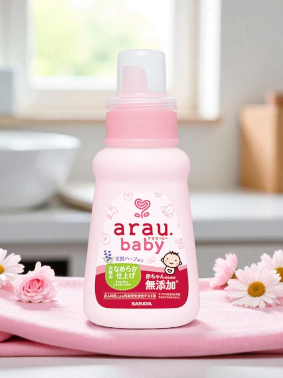 Arau.baby Кондиционер для стирки детской одежды и белья, 480 мл