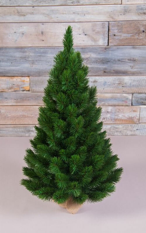 Елка настольная в мешочке Триумф Норд 90 см, леска + ПВХ, Triumph Tree 73074