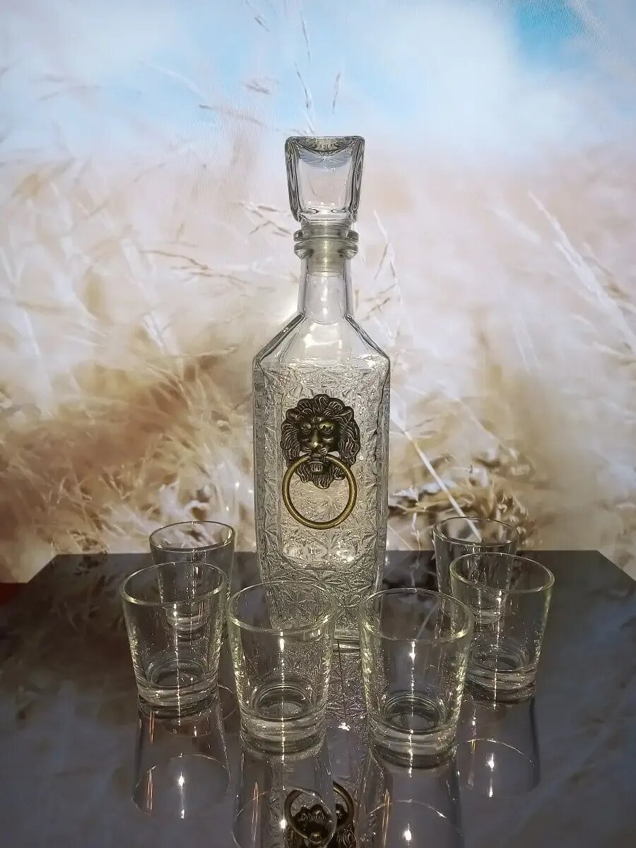 Набор для алкоголя Графин 6 стопок — фото 1