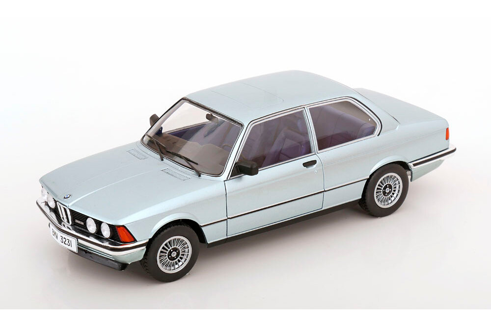 Модель коллекционная SOLIDO Bmw 323I E21 1980 silver blue metallic / бмв серебристый