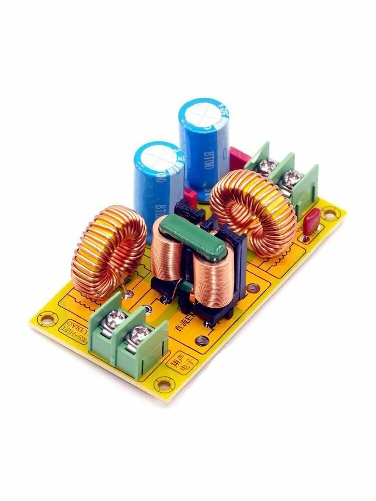 DC LC фильтр питания 10A