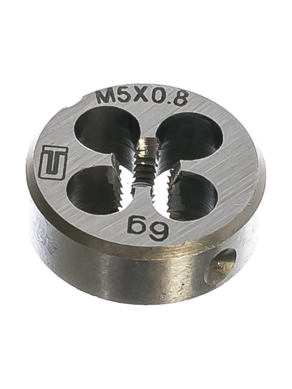 Плашка М5 x 0.8 мм ВИЗ 00531, для нарезки метрической резьбы, Россия