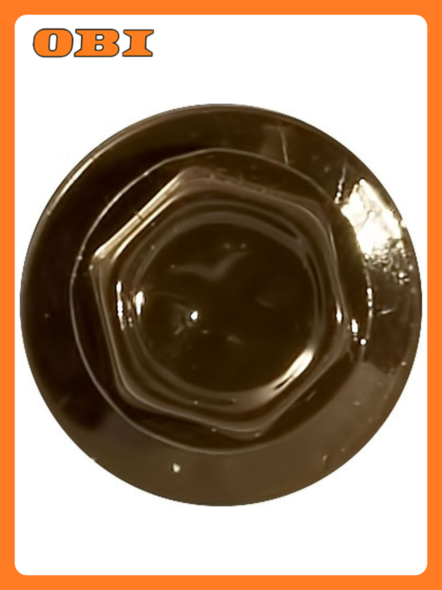 Саморезы Tech-KREP 4,8х35 мм шестигранные кровельные коричневые 250 шт