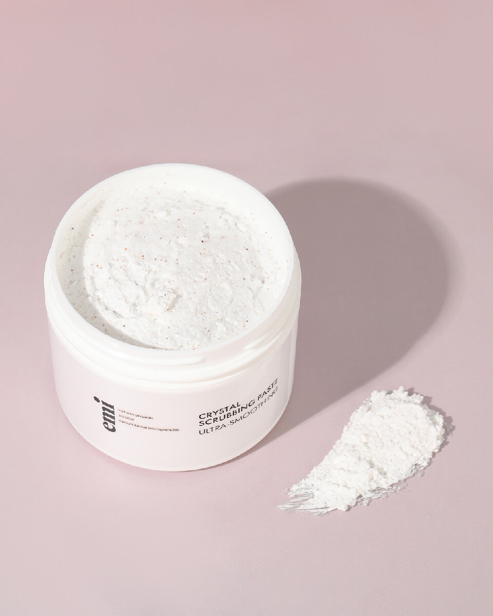 Скраб для рук и тела, EMI, Crystal Scrubbing Paste, 200 г — фото 1