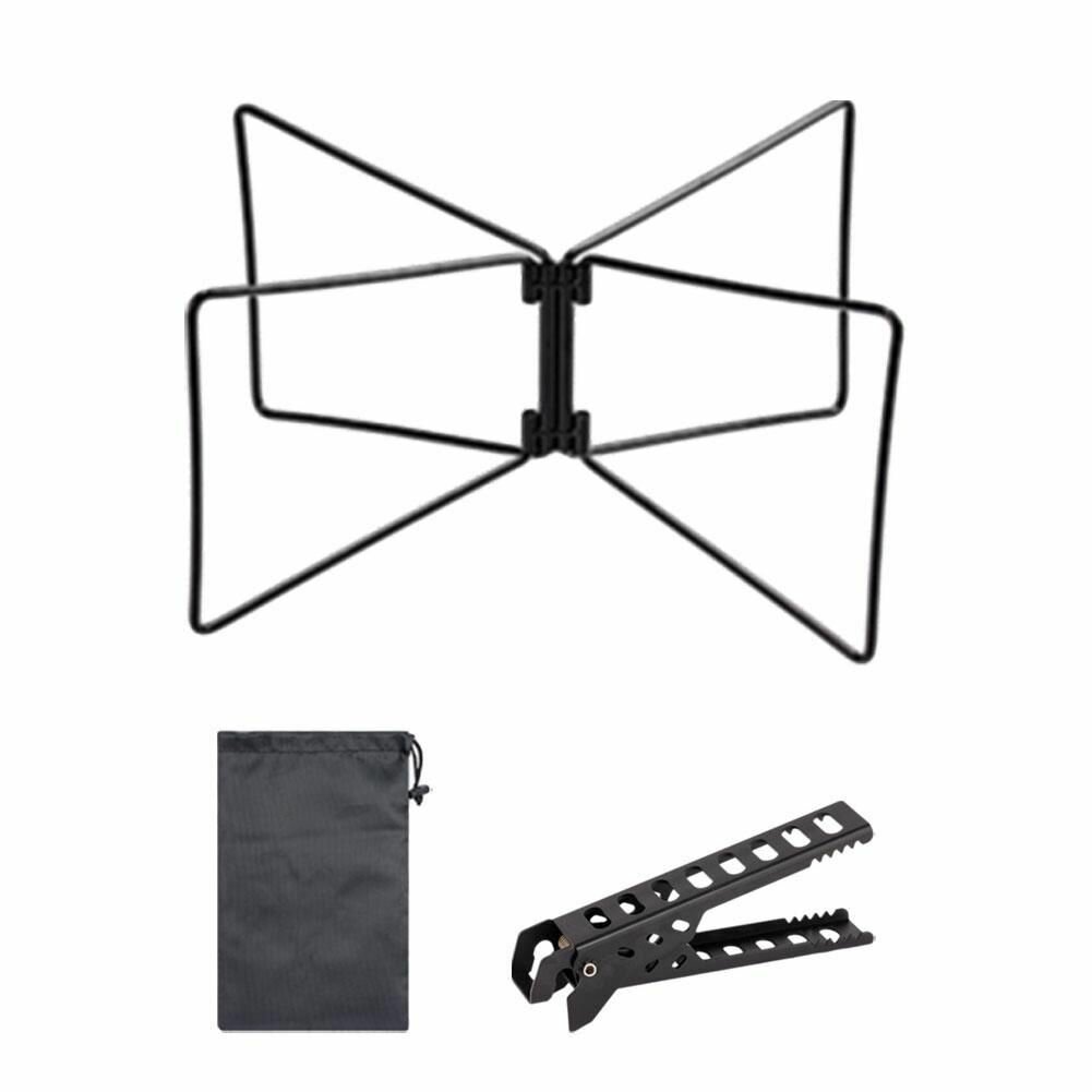 Складная подставка для костра под казан, походный котелок, туристическую посуду