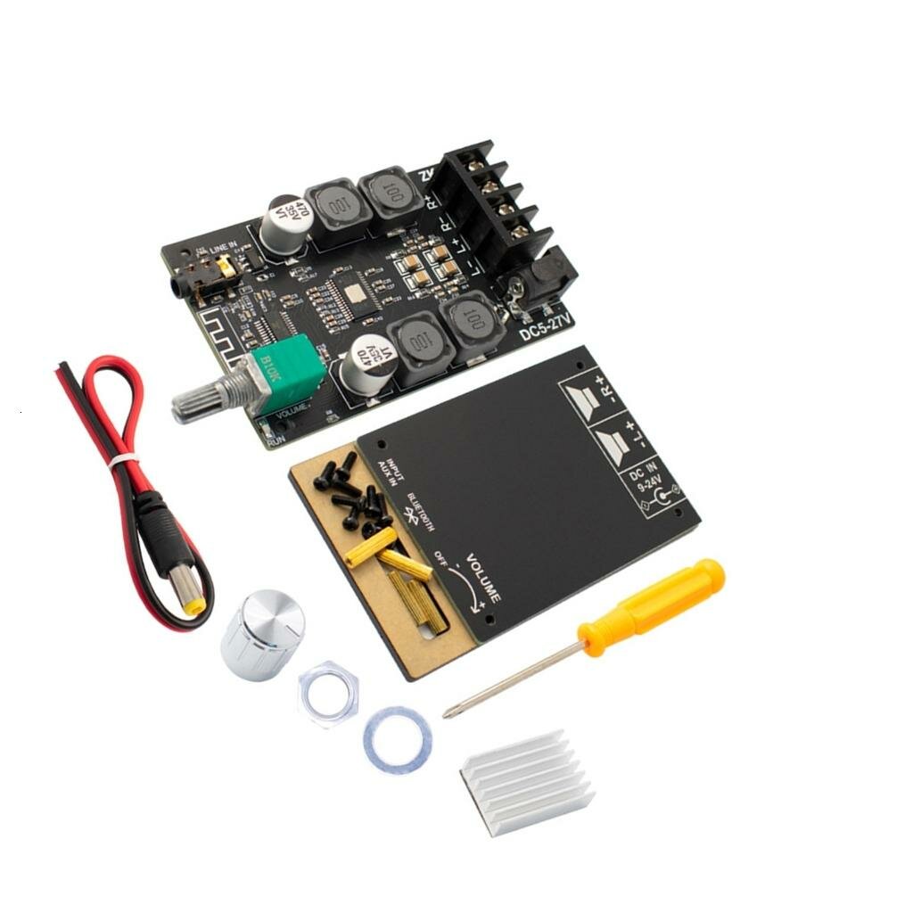 2.1-канальная Bluetooth-совместимая плата усилителя с сабвуфером 5.2