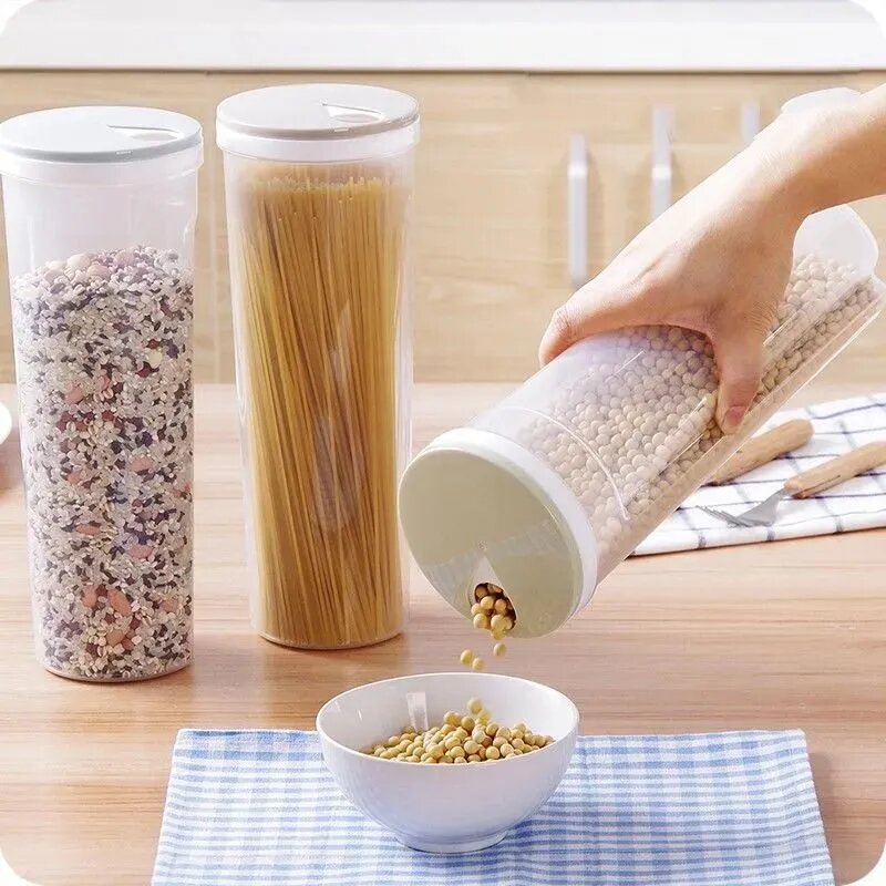 Контейнер для хранения, для лапши и круп, пищевой, герметичный