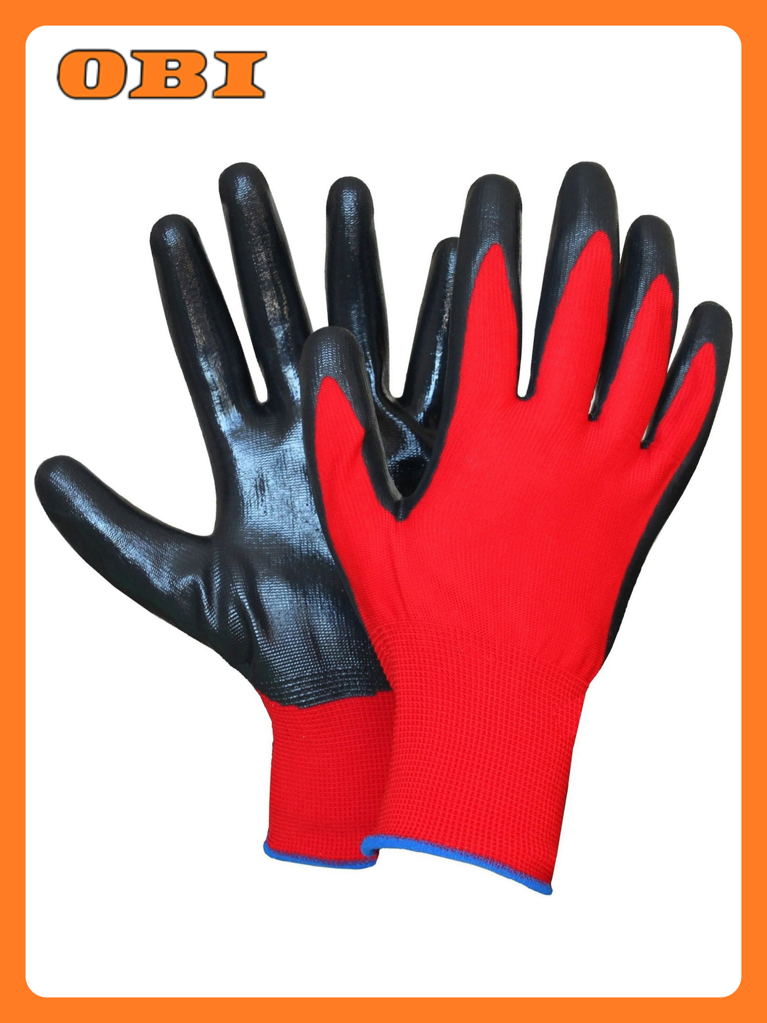 Перчатки СВС Oilresist, маслобензостойкие, латексное покрытие, XXL