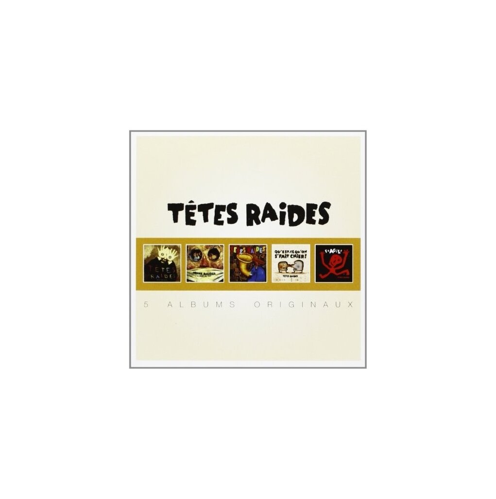Диск Tetes Raides: Original Album Series (5 CD)
