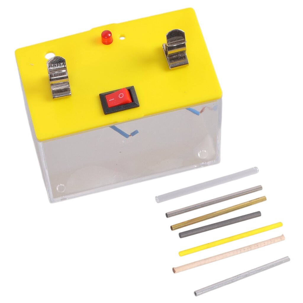 Коробка-демонстратор эксперимента по электропроводности раствора для научных лабораторий
