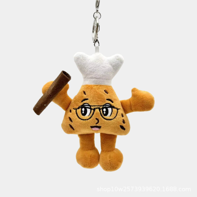 Кулон для ресторана Cava Plushies, милая плюшевая игрушка-талисман для сумки.