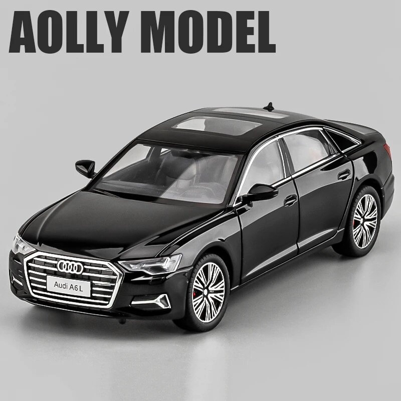 Игрушечный автомобиль Audi A6 2025 1:32 Black