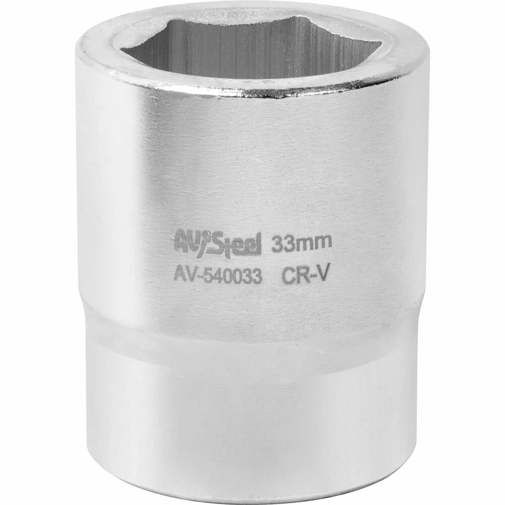 Головка шестигранная (33 мм; 1DR) AV Steel AV-540033