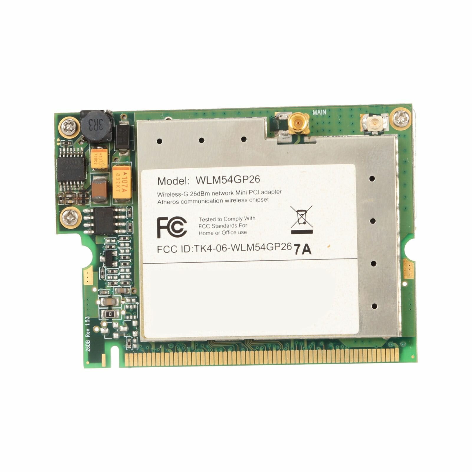 Сетевая карта Mini PCI, 2.4 ГГц, 108 Мбит/с, для роутера/ноутбука