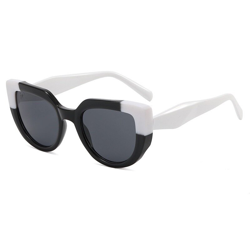 Квадратный круглый JYL Очки солнца УФ Кошка глаз Большая рама Женский/22014