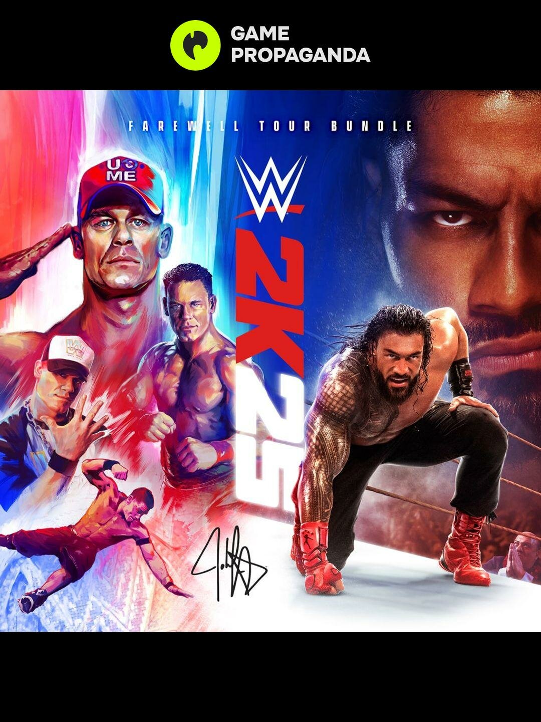 Игра WWE 2K25 Farewell Tour Bundle PS4, PS5 + 131 TRY на баланс PSN. Турция. Цифровая версия