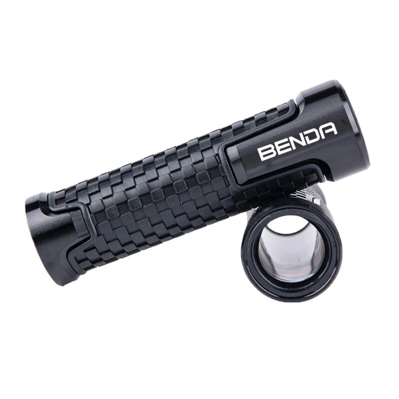 Ручки Руля Для Мотоцикла Benda LFC700 BD700-2, Алюминиевый Сплав С Резиновым Черный, Black