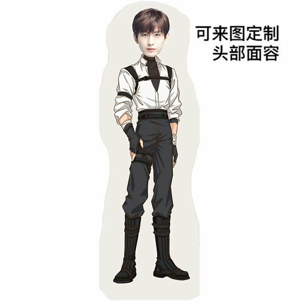 Гуманоидная длинная подушка-кукла, подушка для сна с индивидуальным лицом, подарок для парня