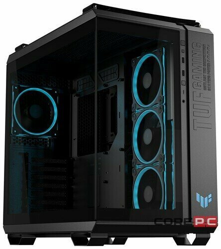 Компьютерный корпус ASUS TUF GAMING GT502 HORIZON TG ARGB Black (90DC0090-B19020)