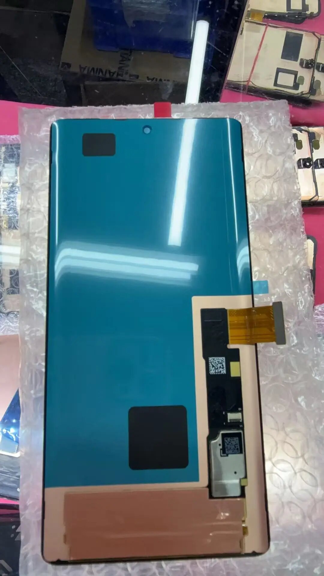 6,7-дюймовый AMOLED ЖК-дисплей с дефектом красного ожогов для Google Pixel 7 Pro, ЖК-дисплей GP4BC GE2AE GFE4J, сенсорный экран с дигитайзером, запасные части