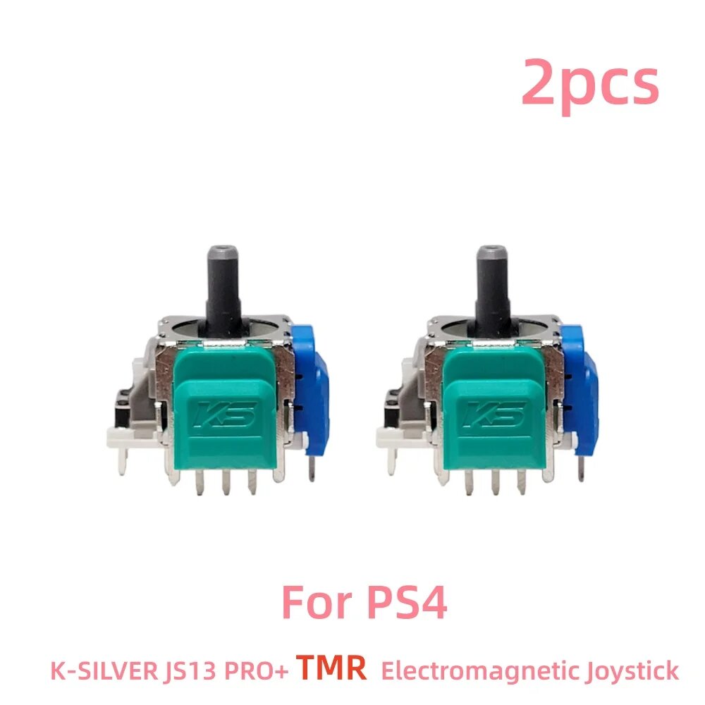 K-SILVER JS13 PRO+ TMR Джойстик для PS5, PS4, Switch Pro, Xbox One Series 2pcs For ps4