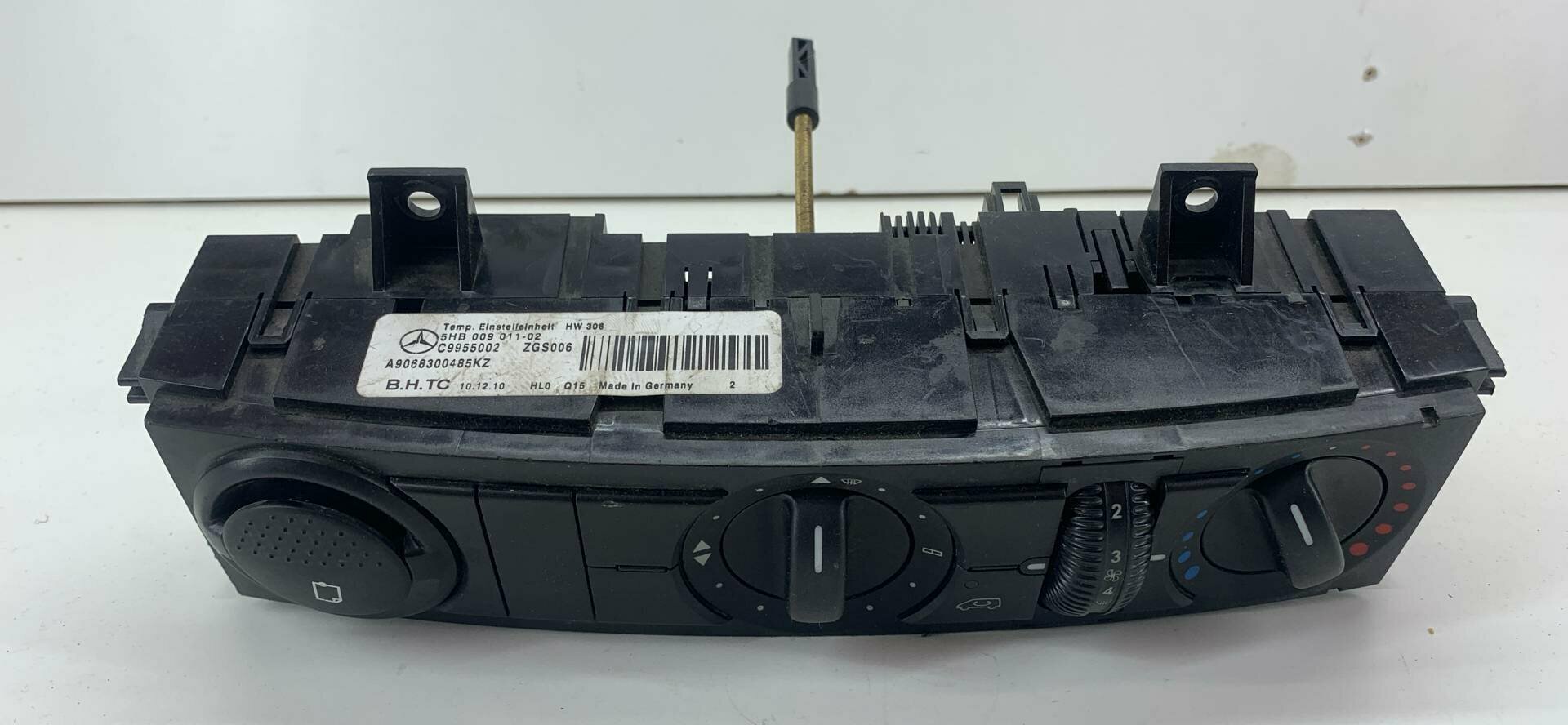 Блок управления печки/климат-контроля Mercedes-Benz Sprinter W906 (2006 - 2014) 5HB00901102