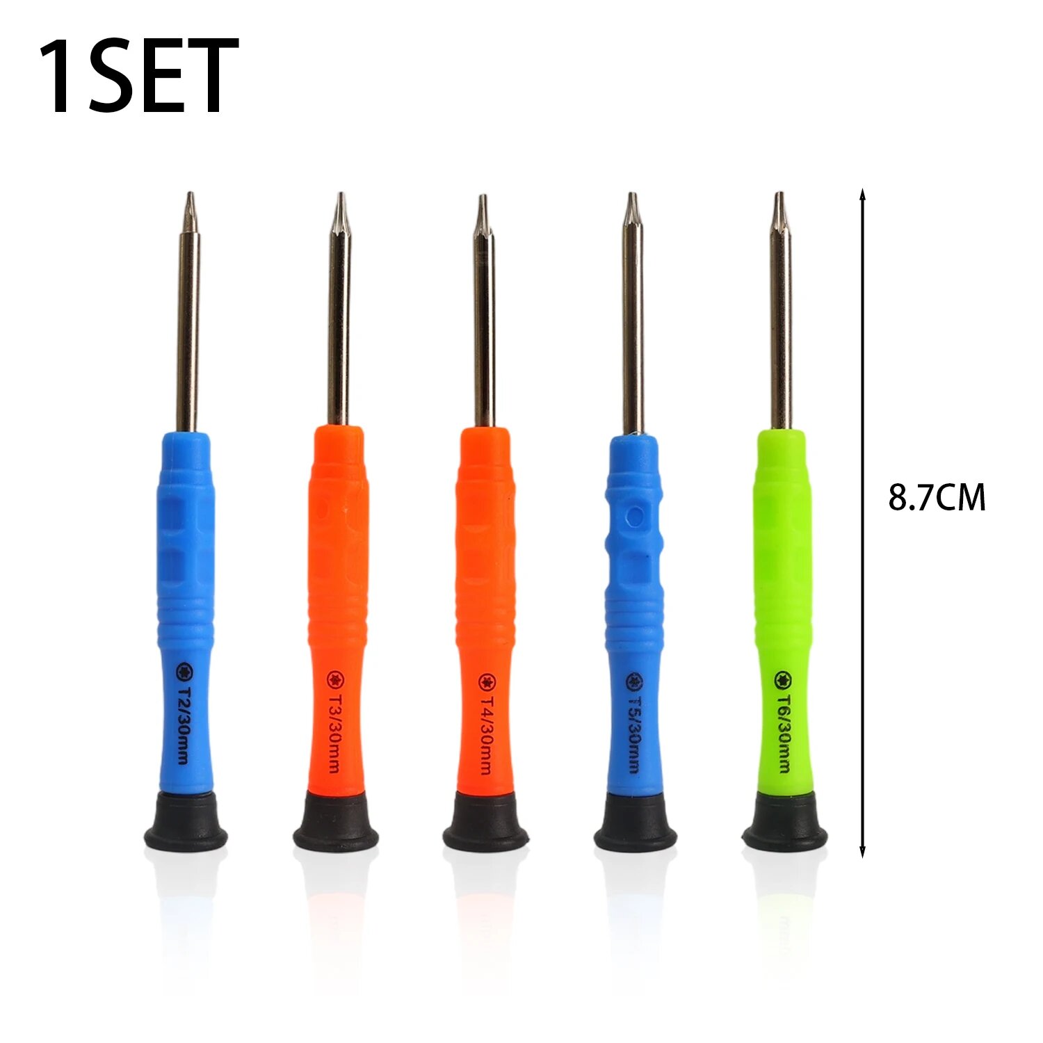 Набор отверток Torx T2, T3, T4, T5, 8.7см, 2шт