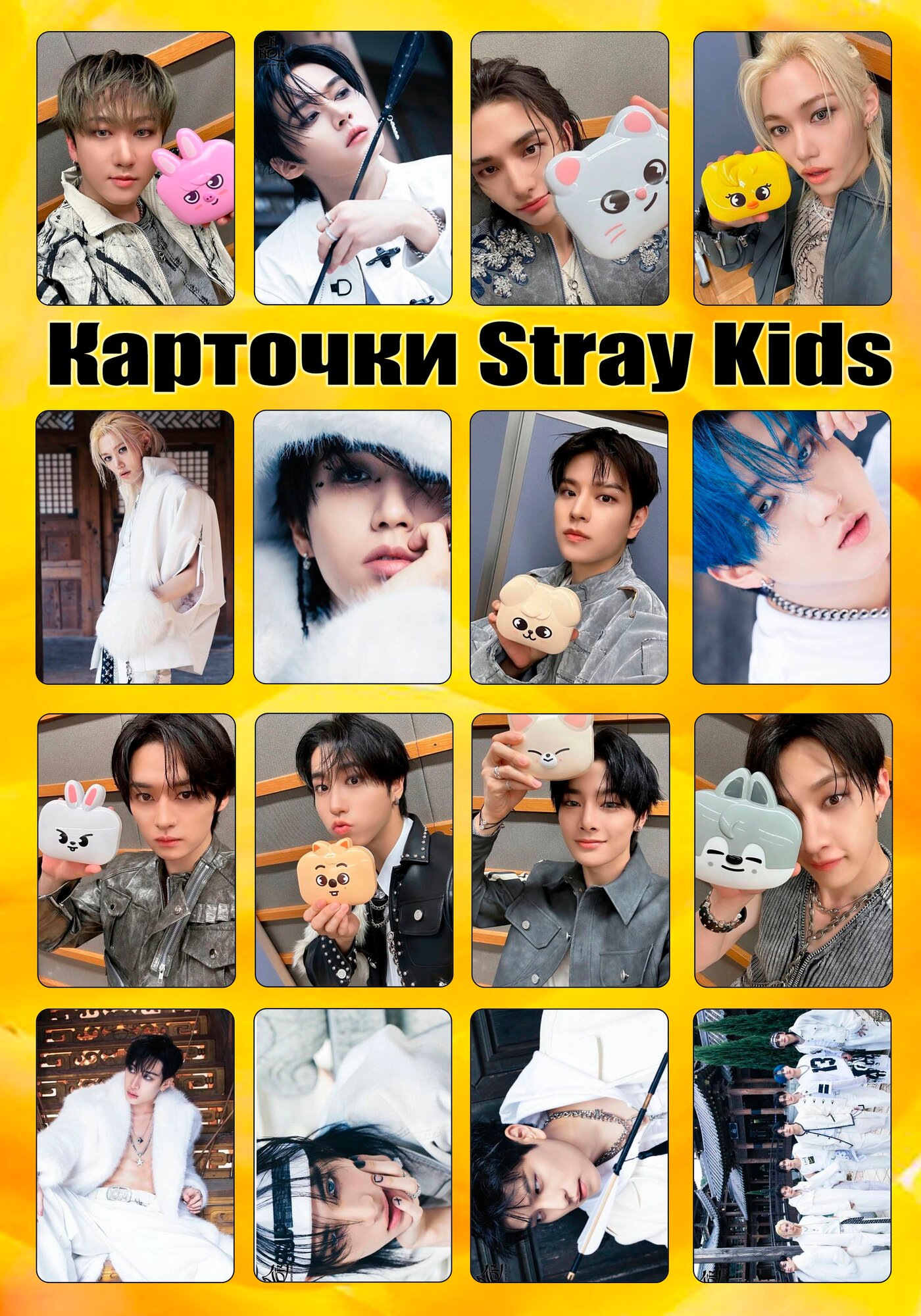 Карточки Стрейкидс, Stray kids