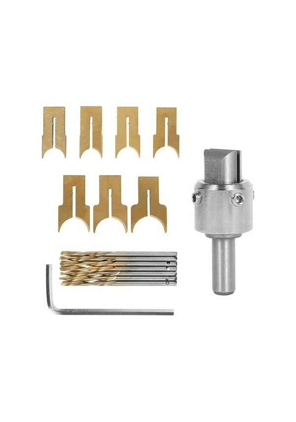 Инструмент для изготовления бусин из сплава седьмого поколения 14-25мм 7 лезвий 7 сверлок ручной бытовой инструмент для браслетов 16шт