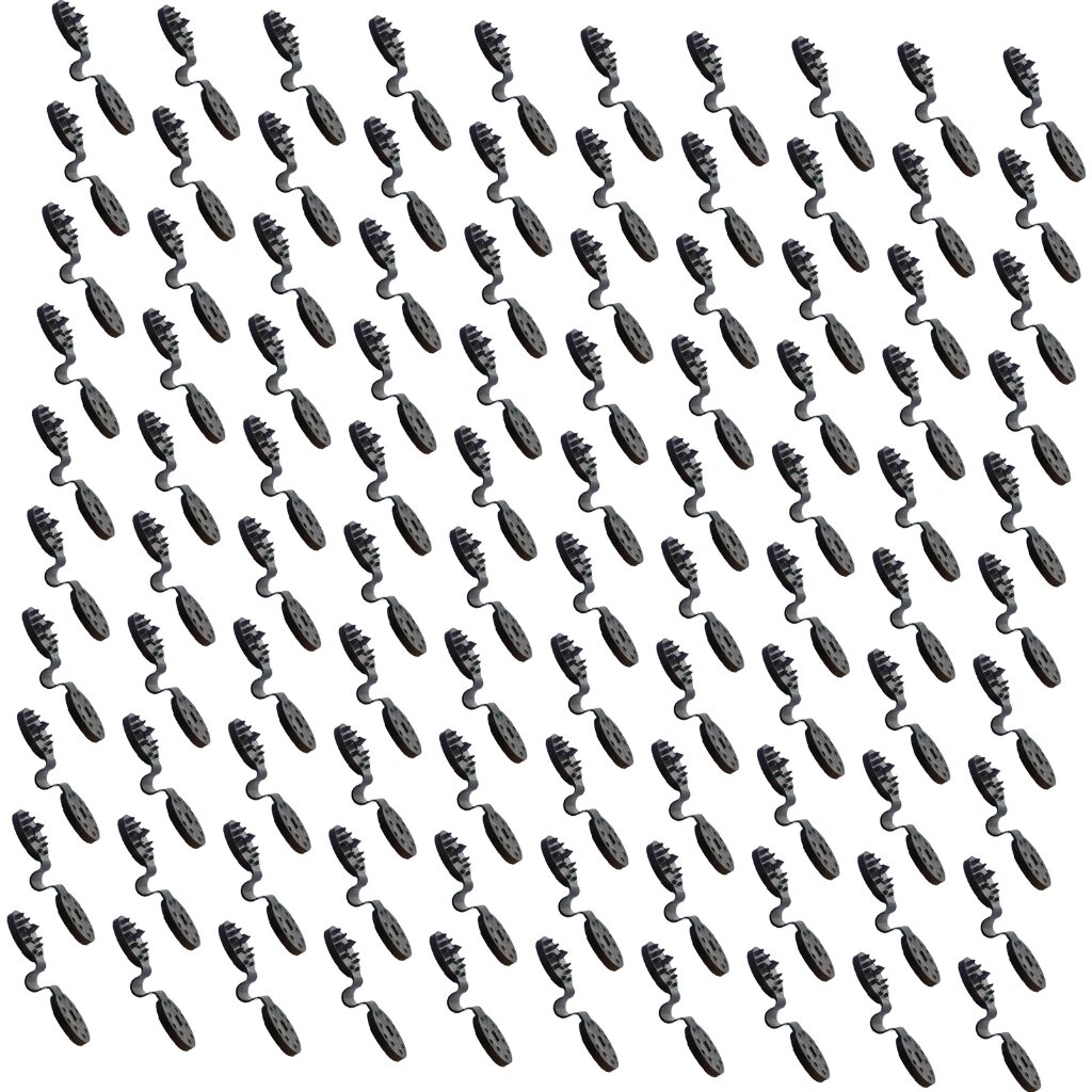 100шт Солнцезащитный Козырек Тканевый Зажим Пластиковый Крючок для Наружной Тени Сетка-Рабица Зажим Держатель для Теплиц Сетчатые Навесы